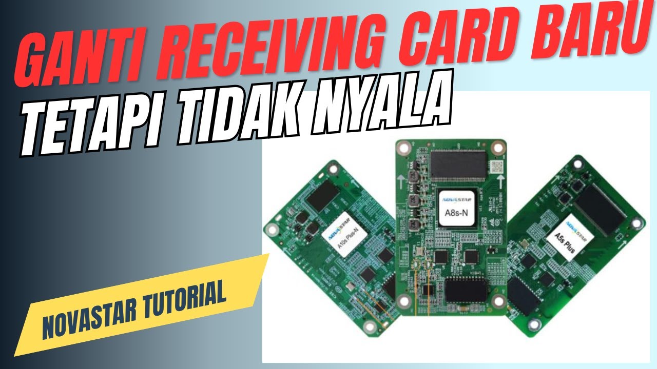 Ganti Reiciving Card Baru Tapi Tidak Mau Nyala ?? - YouTube