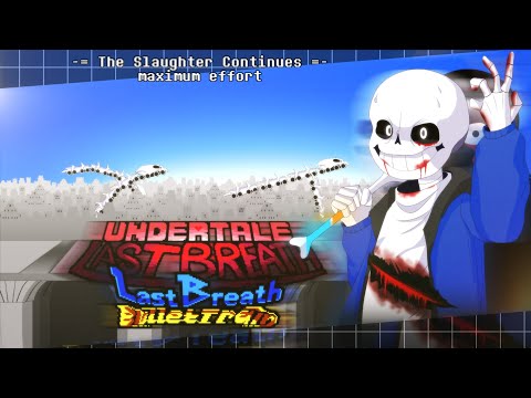 undertale last breath:bullet train PV animation(Full edition)