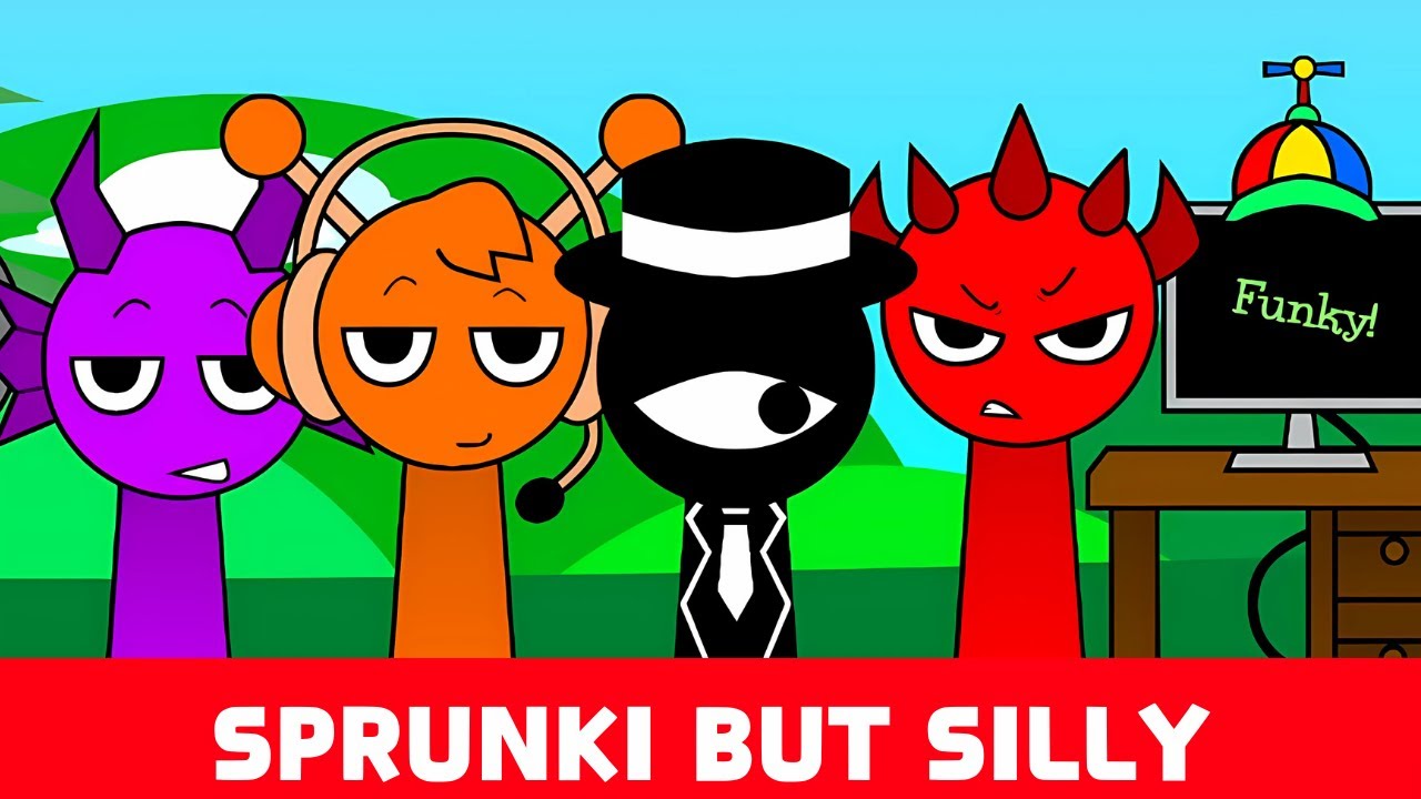 Sprunki But Silly - Individual & Mixed - YouTube