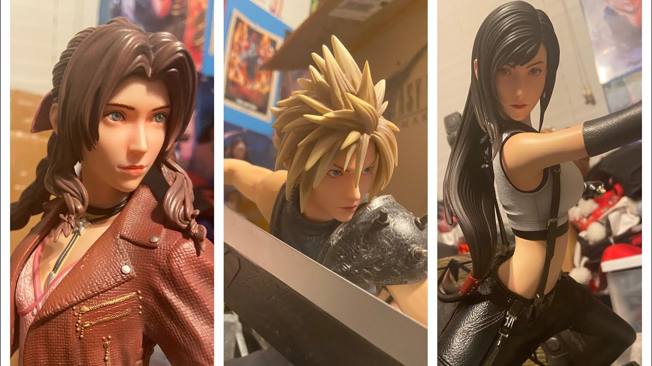 F4 Studio’s 1/4 FF7 Remake Resin Statue Diorama TS Review #FF7Remake # ...