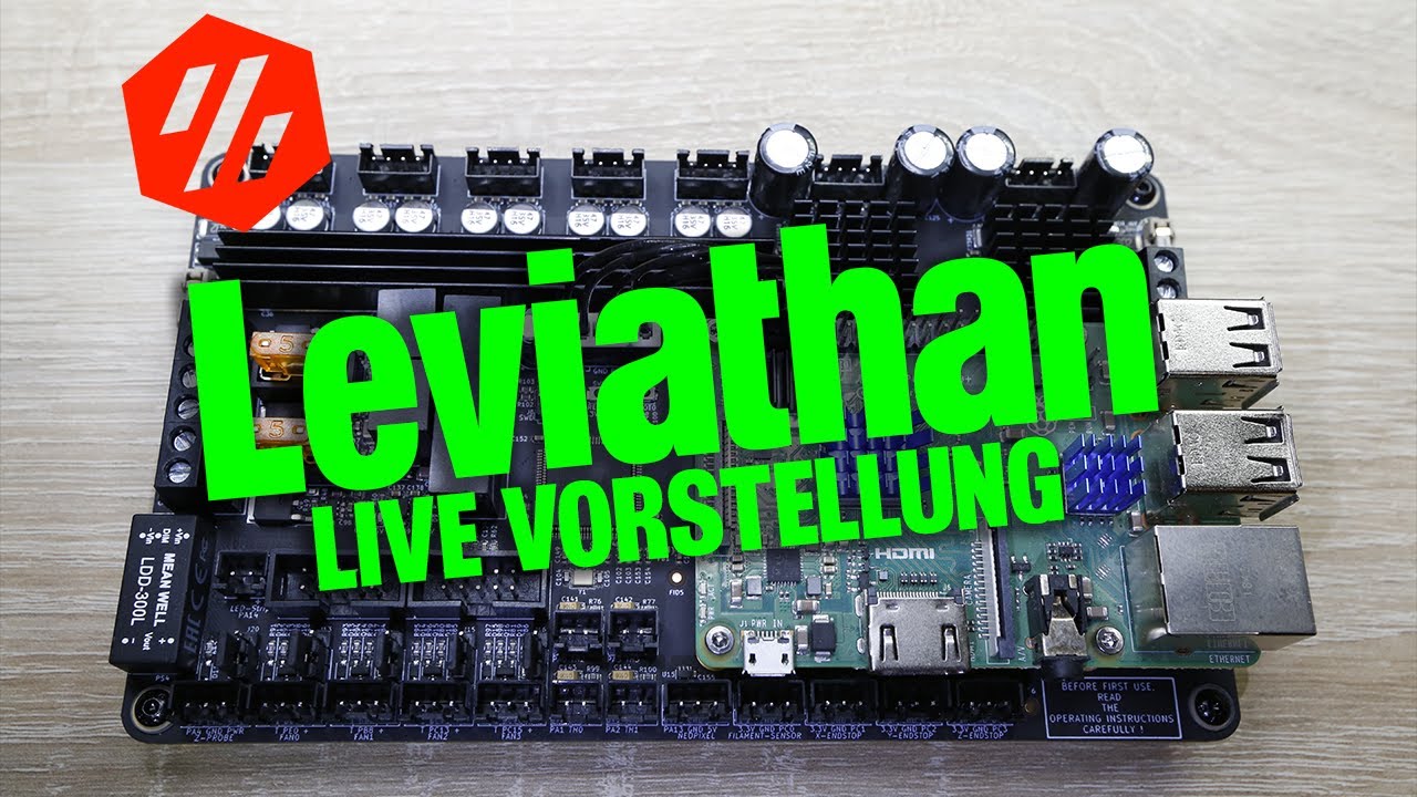 Voron Leviathan Board Vorstellung #Voron #LDO #LIVE - YouTube