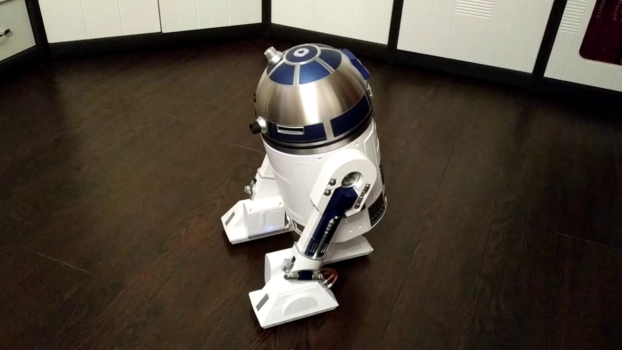 Дроид R2D2 - работа с использованием голосовых команд (сборная модель ...