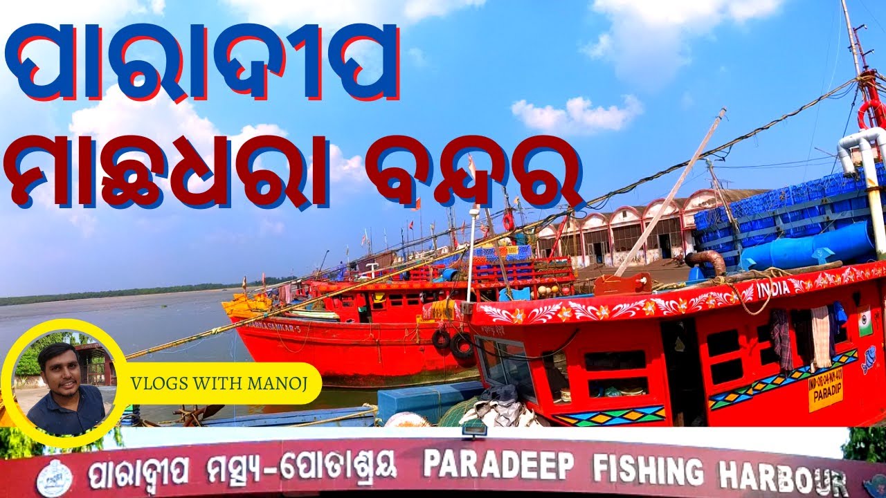 Paradeep Fishing Harbour || ପାରାଦୀପ ମାଛଧରା ବନ୍ଦର | ମସ୍ଥ୍ୟ ପୋତାଶ୍ରୟ ...