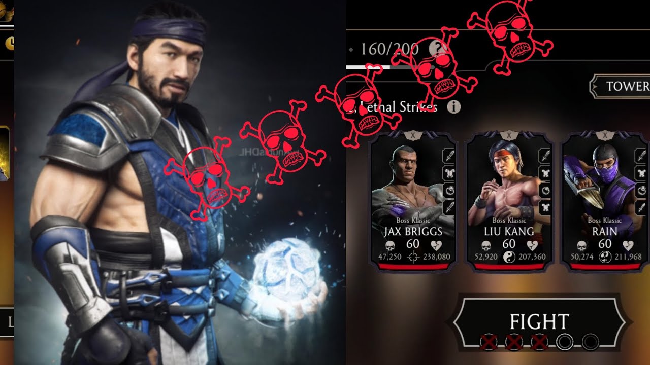 Mk mobile. Shirai Ryu 70.Fatal Shirai Ryu tower 160.Mk1 team and Sub ...