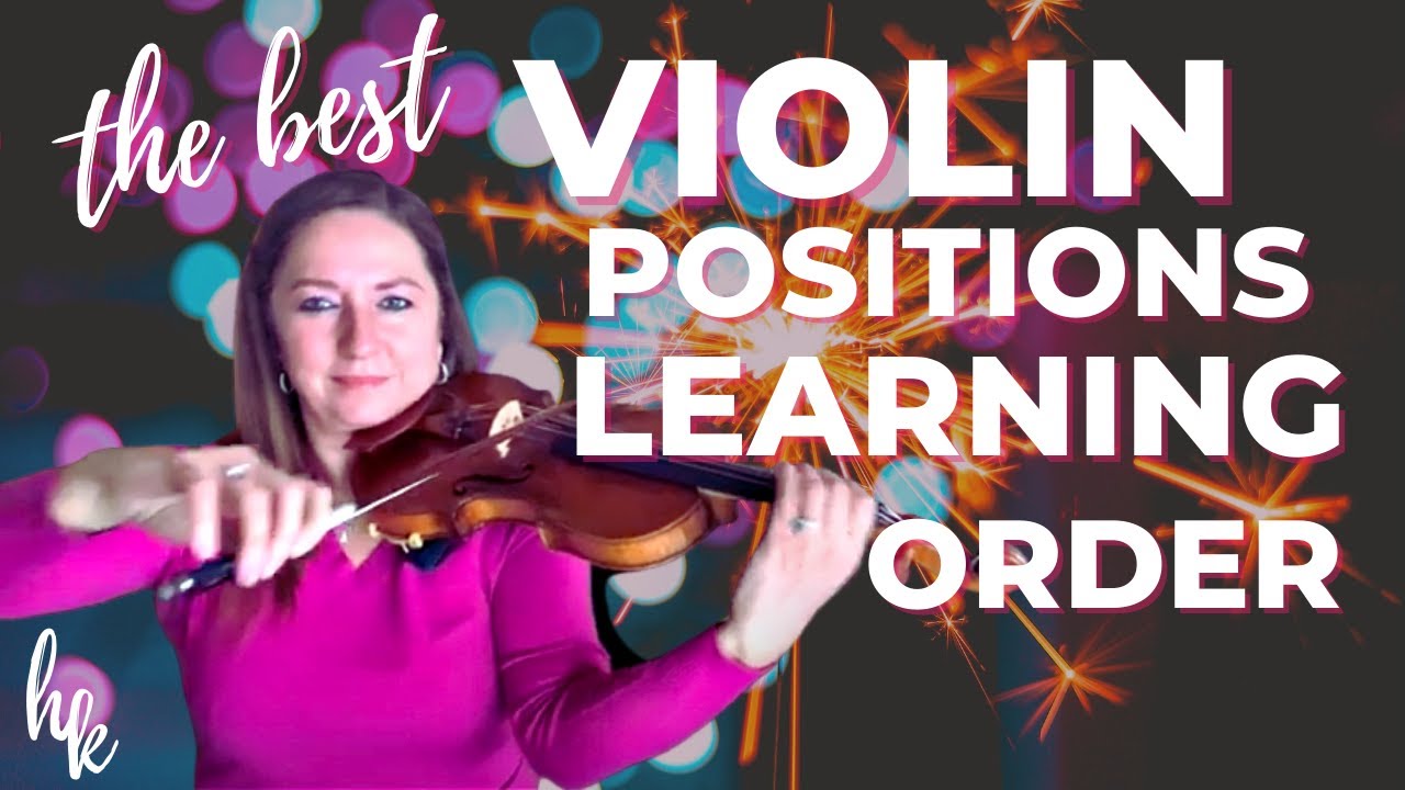 What is the Best Learning Order for the Positions on the Violin - YouTube