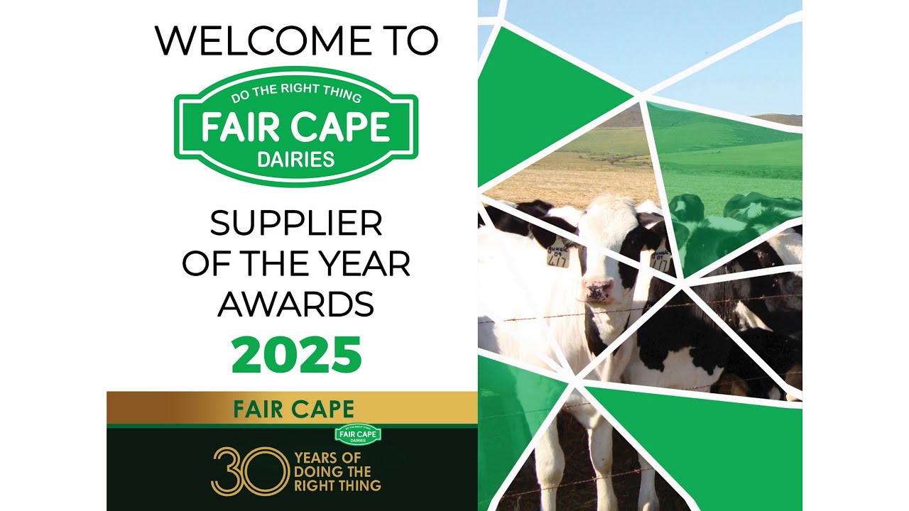 Fair Cape Dairies - Supplier of the Year Awards 2025 - YouTube