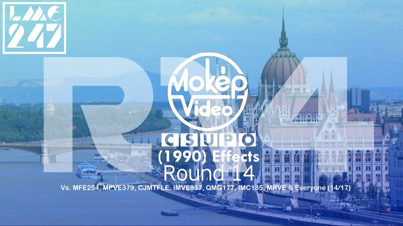 MV Csupo (1990) Effects R14 Vs. MFE254, MPVE379, CJMTFLE, IMVE937 ...