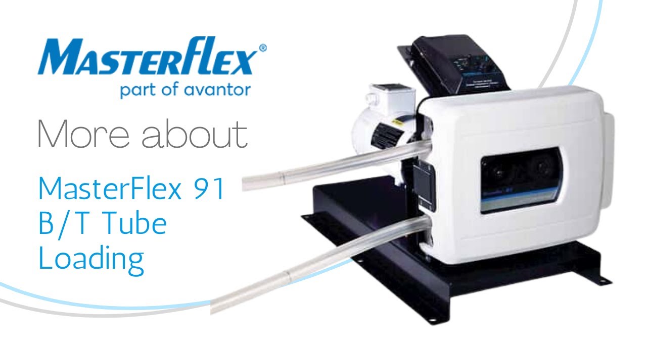 MasterFlex 91 B/T Tube Loading - YouTube