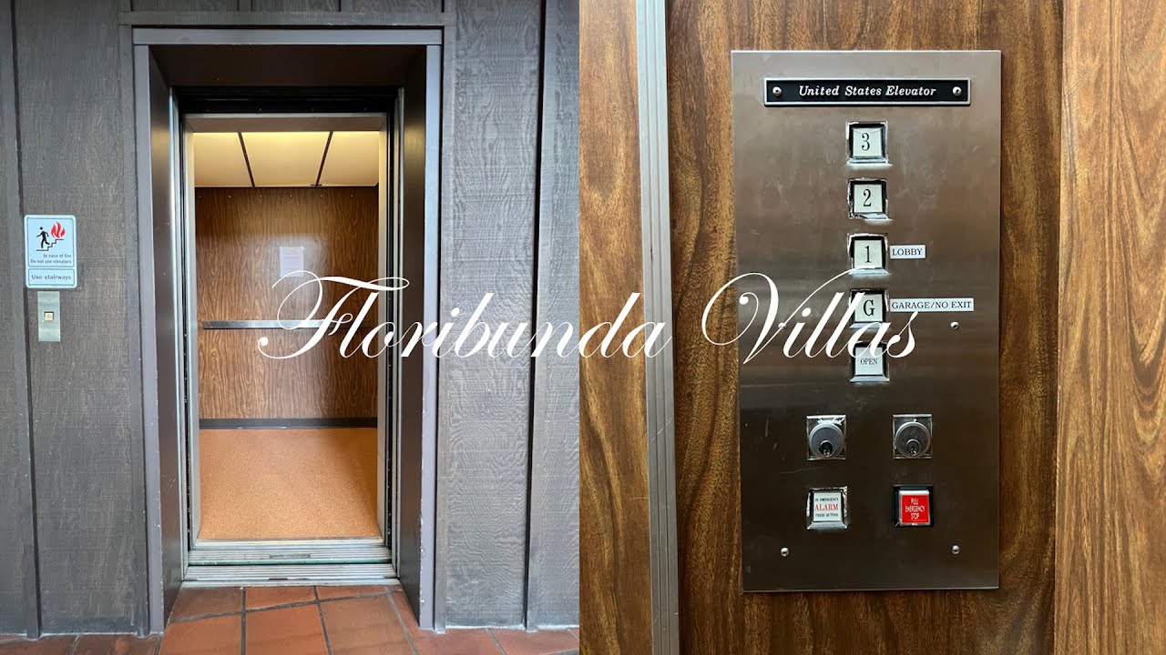 United States Square Button Hydraulic Elevator - Floribunda Villas ...