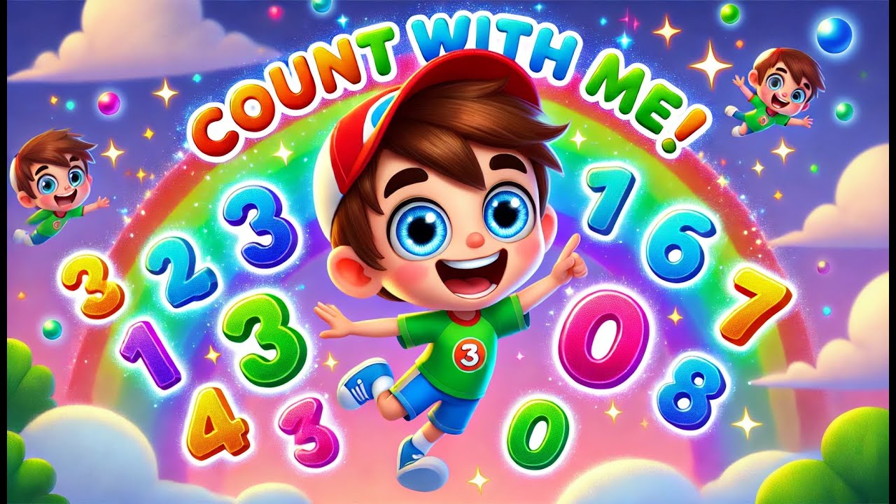 LEARN NUMBERS 1-10! Fun Counting Song for Kids 🎵 - YouTube