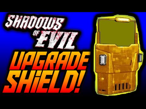 COD BO3 SHADOWS OF EVIL ~ How to UPGRADE THE SHIELD GUIDE! Easter Egg Tutorial ~ Black Ops 3 ...