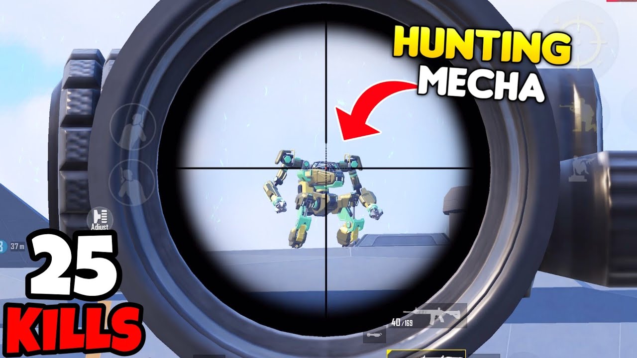 Hunting Every Single Mecha Robot in The Map • (25 KILLS) • BGMI ...