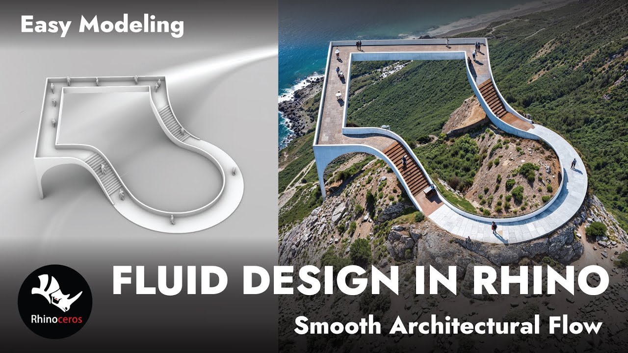 Fluid Design in Rhino – Modeling a Smooth Pavilion Step by Step - YouTube