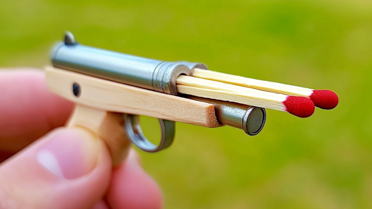 Top 5 Best Mini Guns DIY Projects Ever! - YouTube