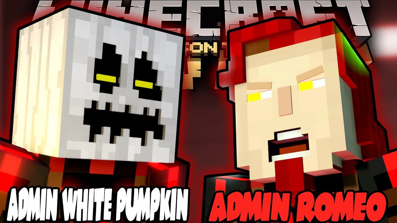 ADMIN WHITE PUMPKIN VS ADMIN ROMEO!! - Minecraft Story Mode: Season 2 ...