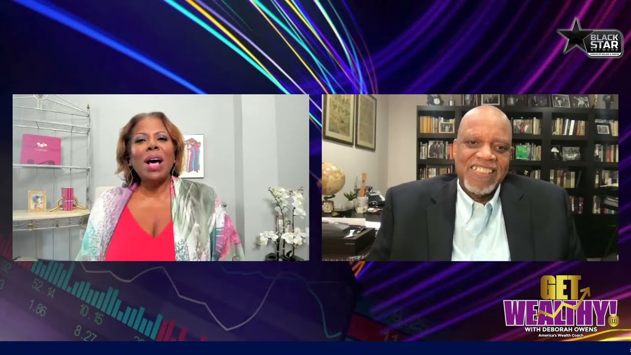 Author/columnist Rodney Brooks on how to close the wealth gap | #GetWealthy w/ Deborah Owens |S1 ...