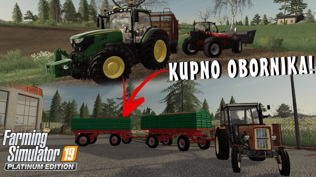 ZAKUP OBORNIKA!!! Swojskie speed'y #13 - Orka i rozrzucanie obornika ...
