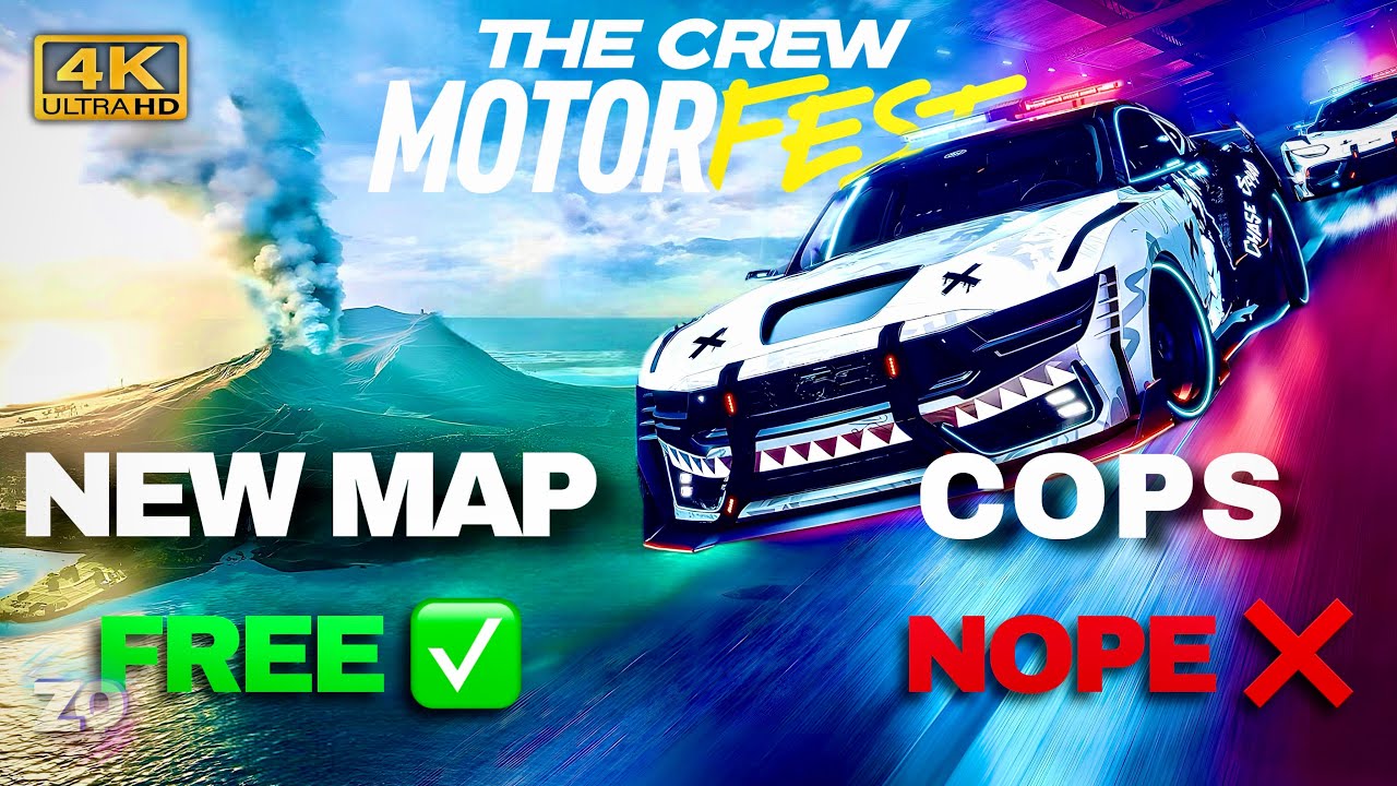 NEW MAP & COPS DLC ‼️ - THE CREW MOTORFEST - YouTube