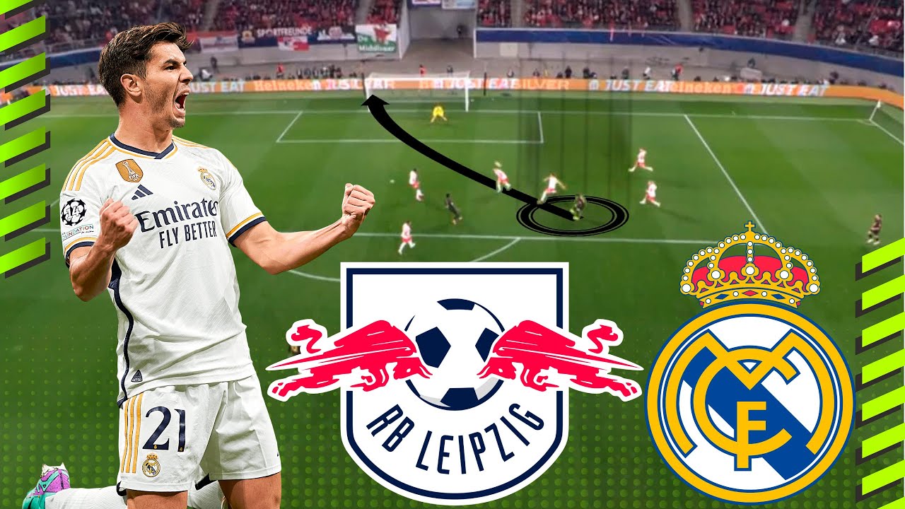TACTICAL ANALYSIS: RB LEIPZIG 0-1 REAL MADRID | CHAMPIONS LEAGUE - YouTube