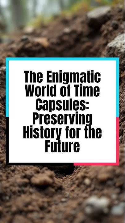 The Enigmatic World of Time Capsules: Preserving History for the Future ...
