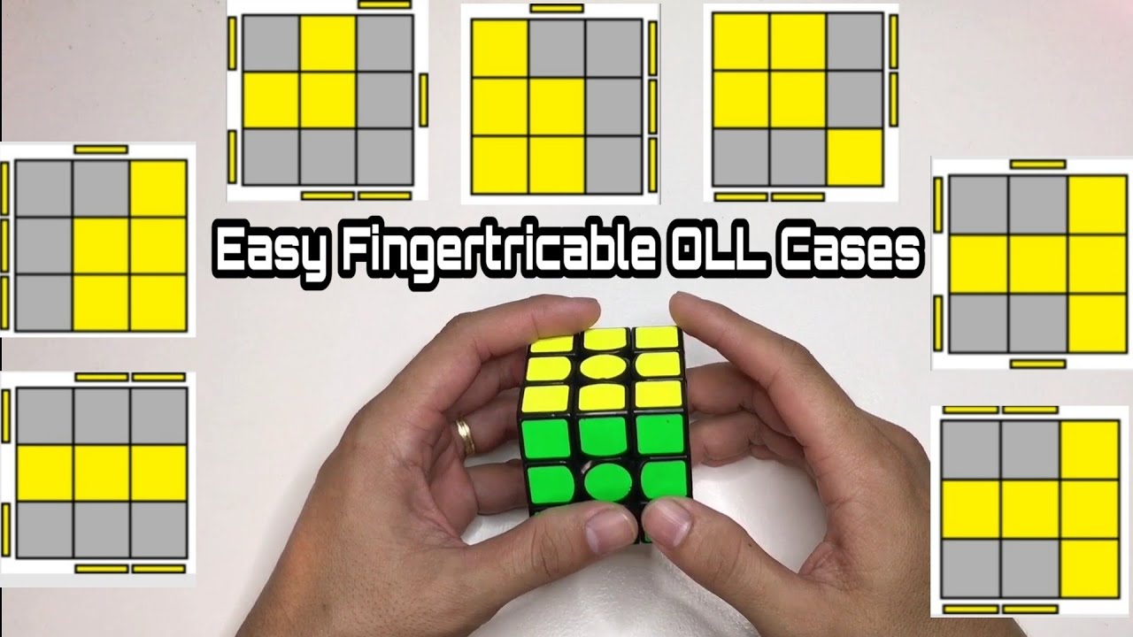 Easy OLL Cases for intermediate solver - YouTube