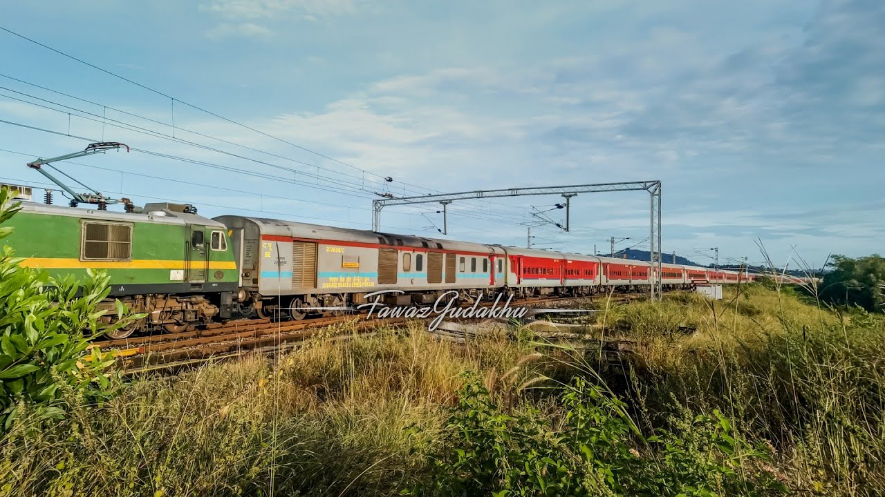 Murdeshwar Morning Trains On Konkan! Panchaganga, Kochuveli Spl ...