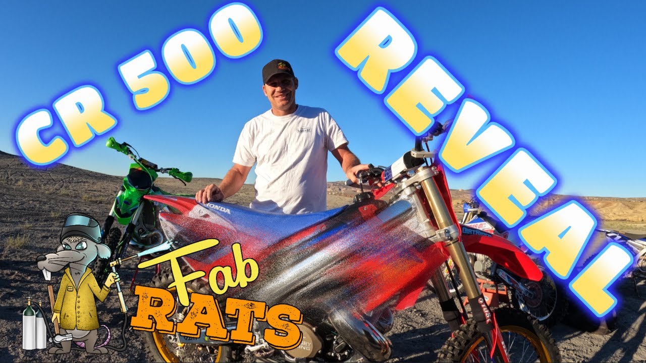 THE @FabRats HONDA CR 500 A/F IS DONE!!!! - YouTube