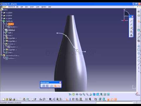 Feature based Modeling Techniques step4 - YouTube