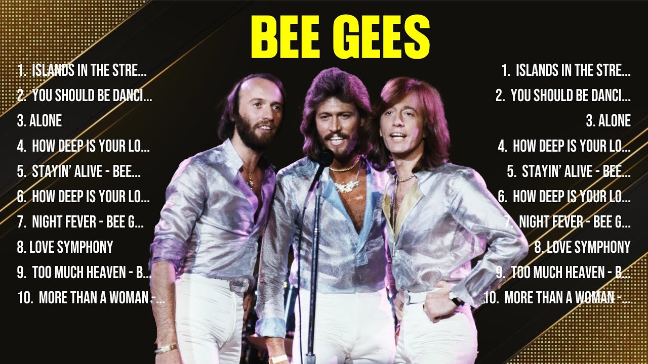 Bee Gees Greatest Hits 2024 Collection Top 10 Hits Playlist Of All Time ...