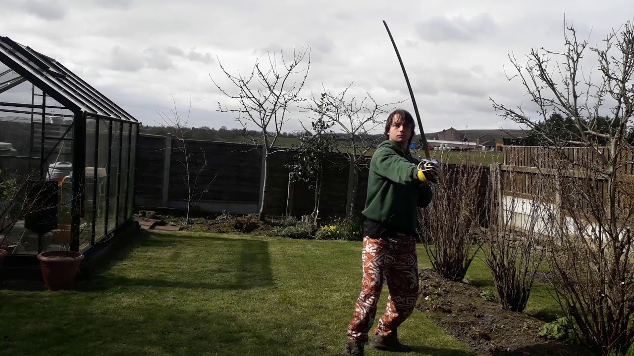 Sabre exercises for Joseph - YouTube