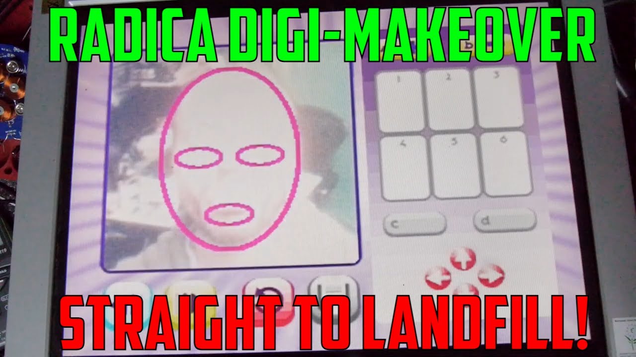 Waiting for parts, lets check out the Radica Girl Tech Digi Makeover TV ...