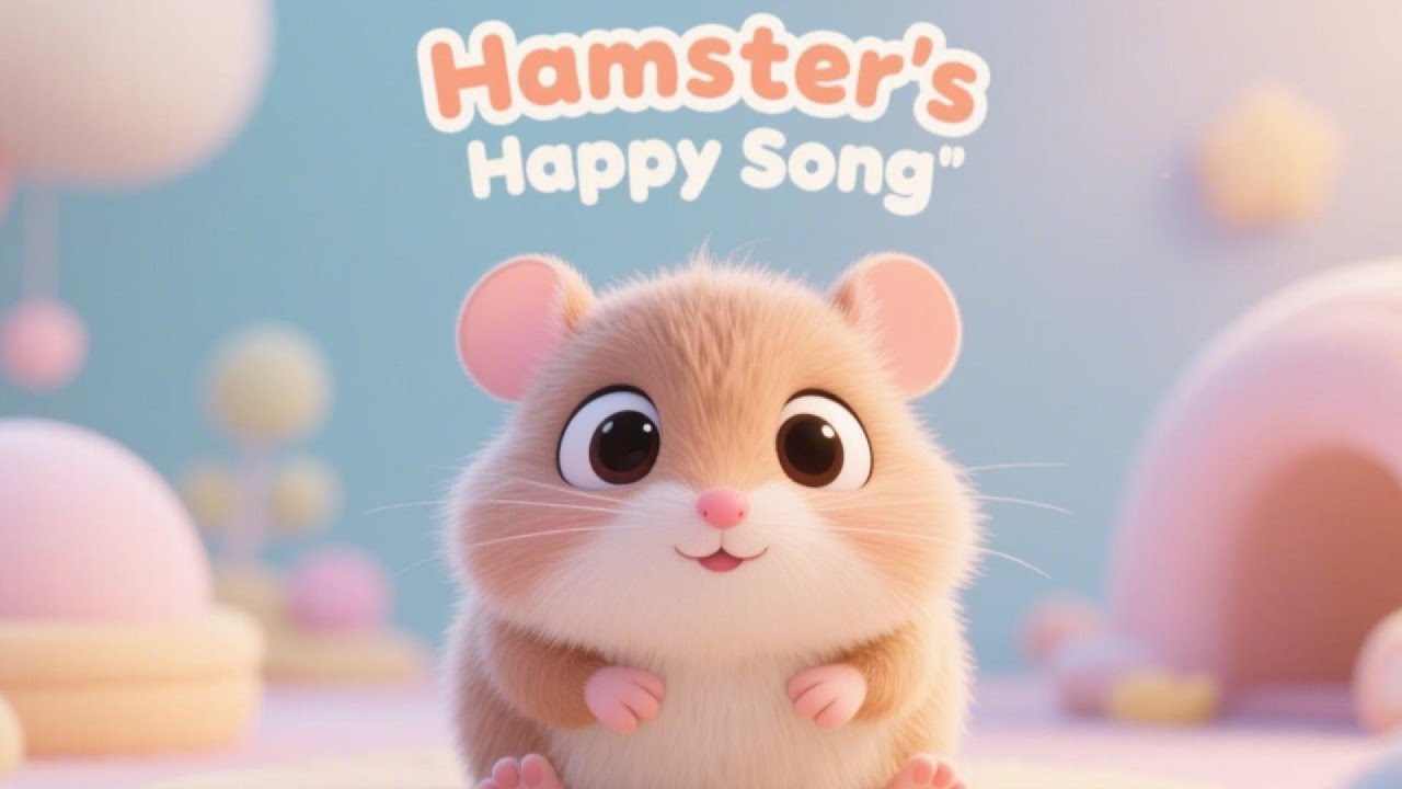 Hamster’s Happy Song | Cute Preschool Learning Song | Happy Little ...