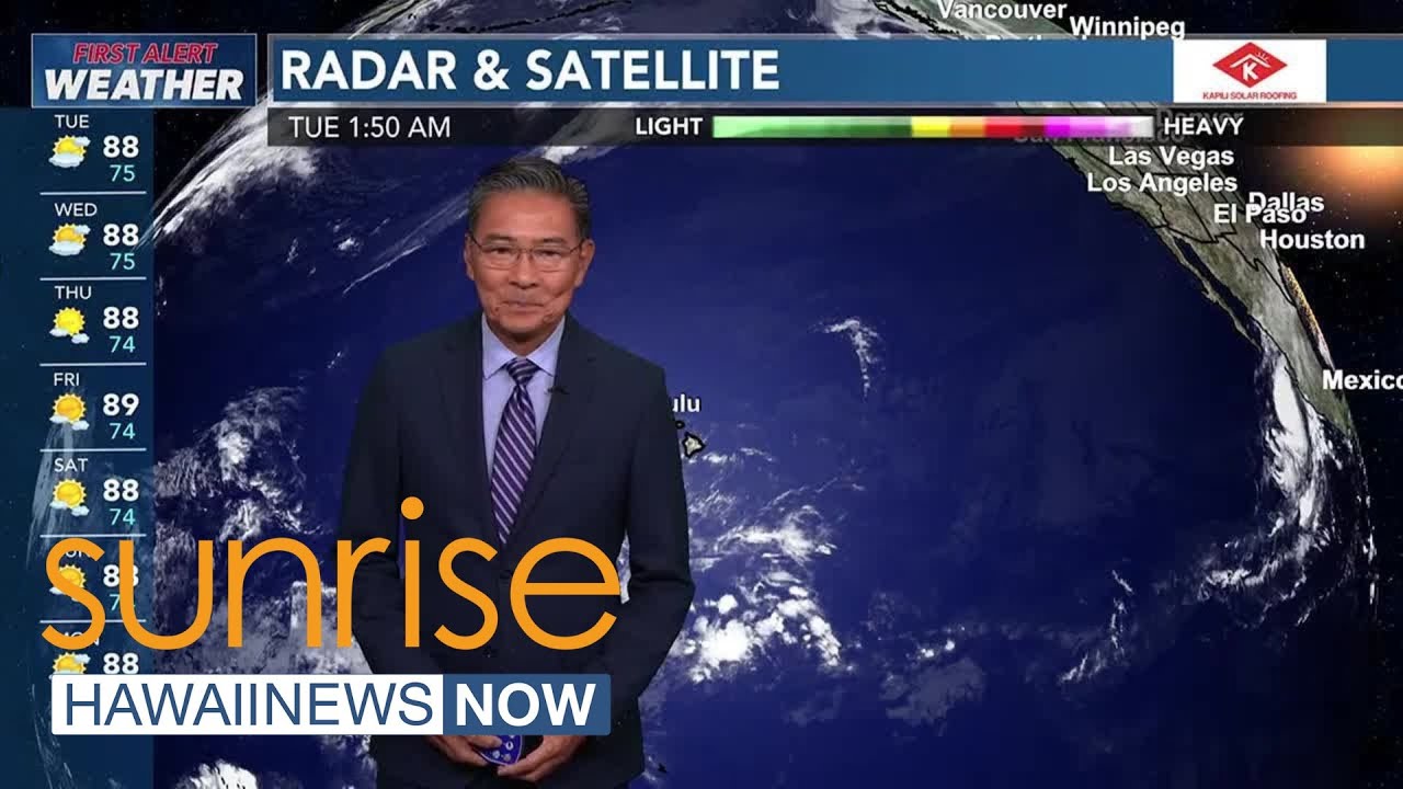 Hawaii News Now Sunrise Weather Report - Tuesday, October 10, 2023 ...