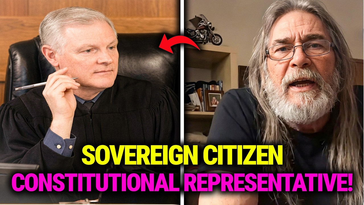 Sovereign Citizen Argument In Court — Judge Confirms Trial Date Youtube