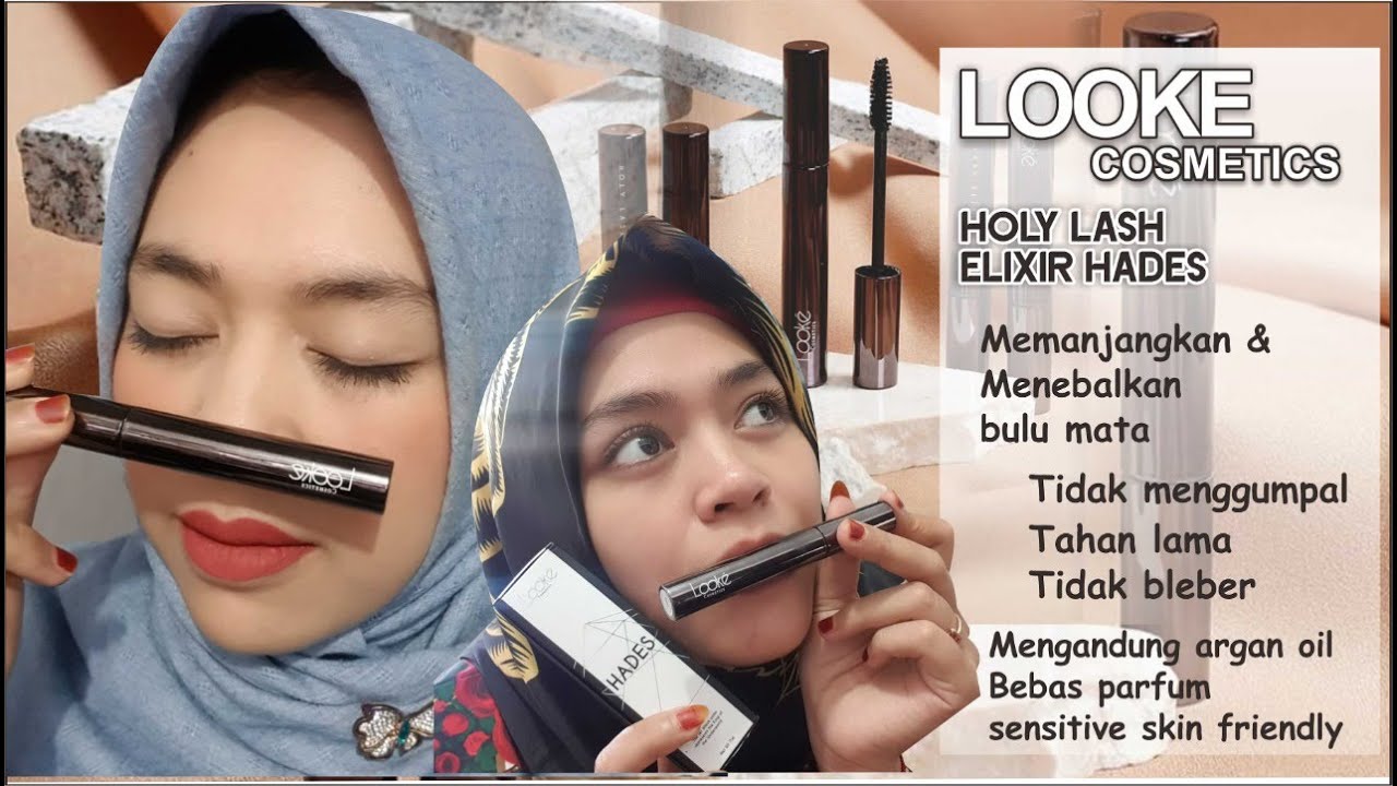 MASKARA LOOKE NASA|| LOOKE HOLY LASH ELIXIR - YouTube