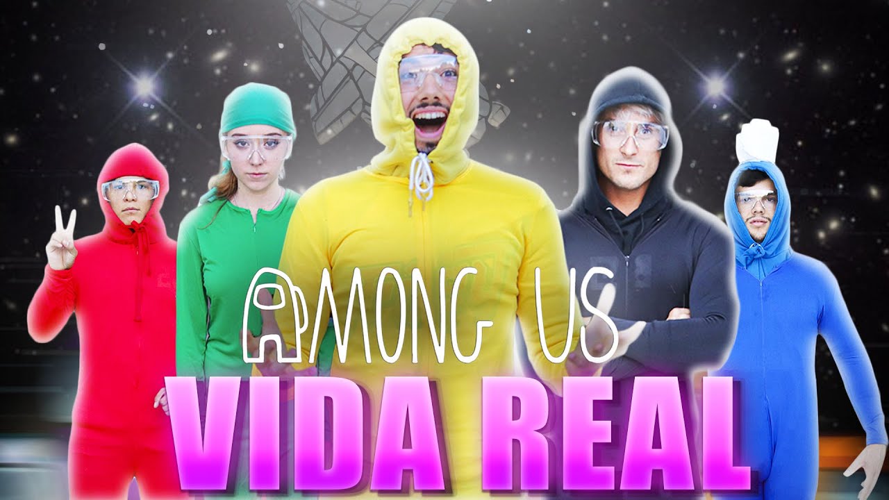 Jugando AMONG US en la VIDA REAL 😂 *¿QUIÉN ES EL IMPOSTOR?* [jajalex3 ...