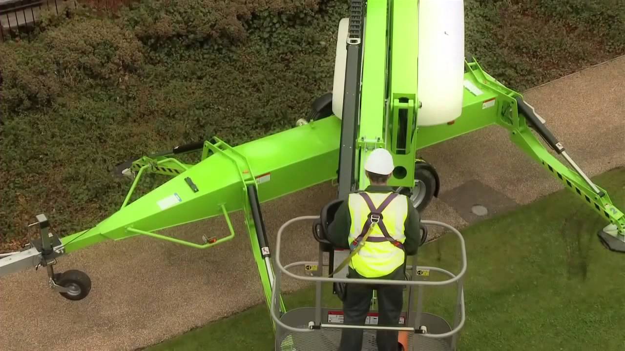 TM64 Niftylift Trailer Mounted Cherry Picker from Niftylift - YouTube