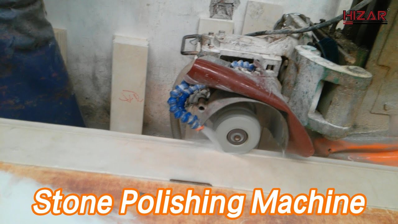 Multifunctional Edge Profiling Stone Polishing Machine 2.3m/min For ...