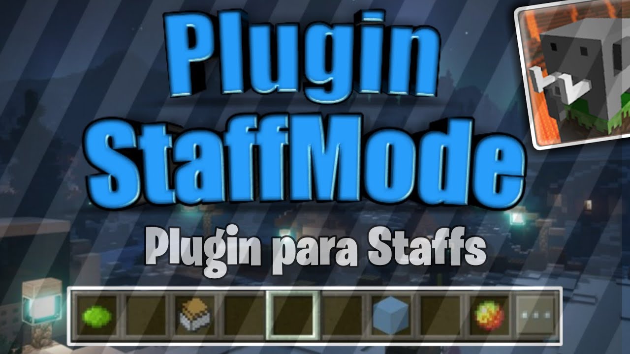 Plugin StaffMode | Para MCPE 0.15.10 - 0.14.x [Download] - YouTube