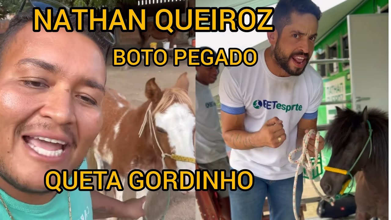 NATHAN QUEIROZ BOTO PEGADO QUETA COM ISSO GORDINHO - YouTube
