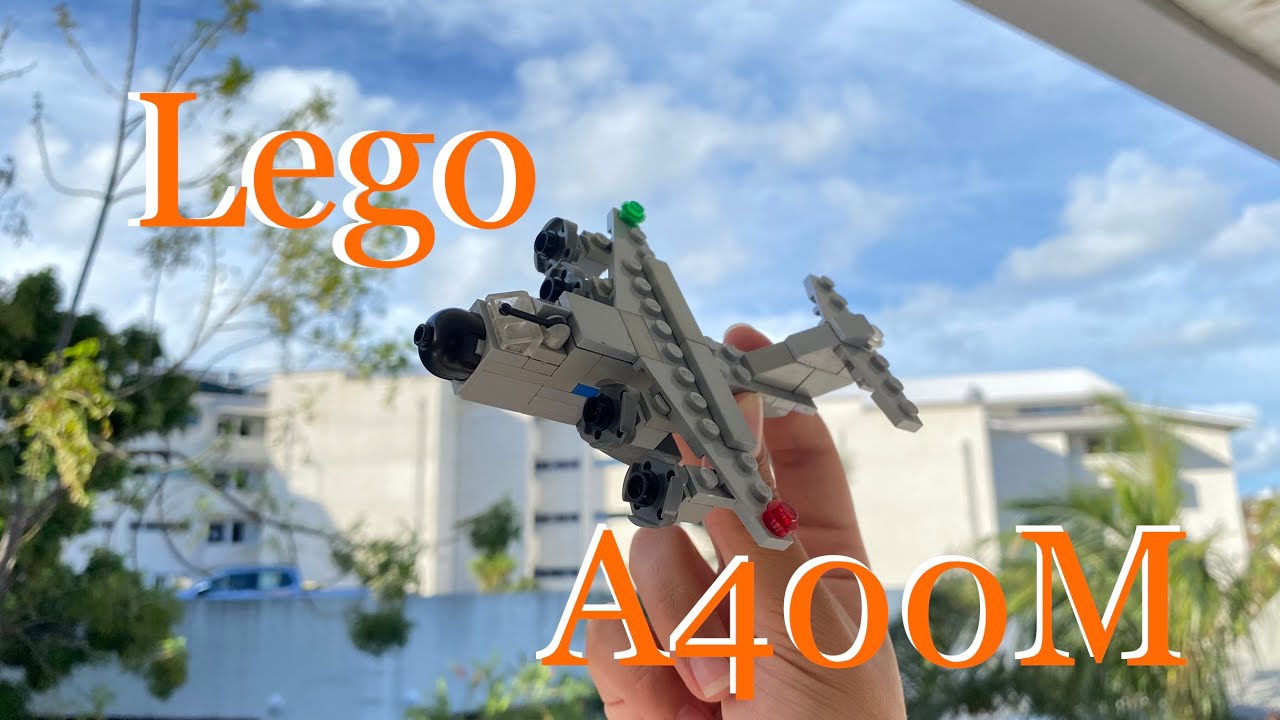 [TUTO] LEGO - How To Make a MINI Airbus A400M - YouTube