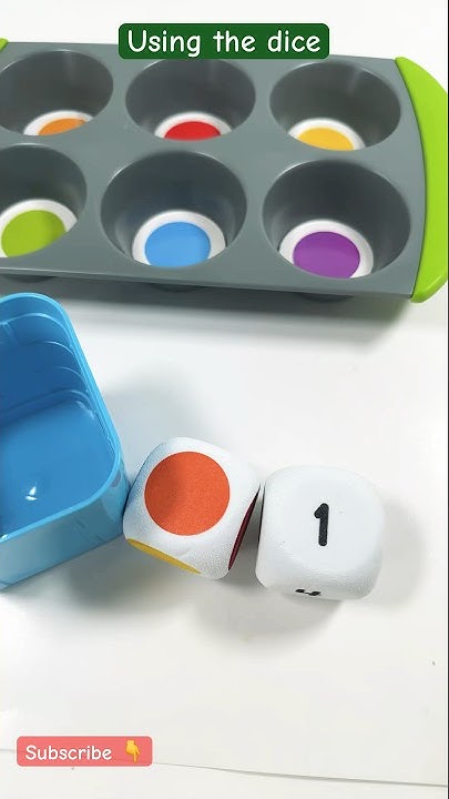 Learn to use the Dice | Counting | Colours | Educational Activities for ...