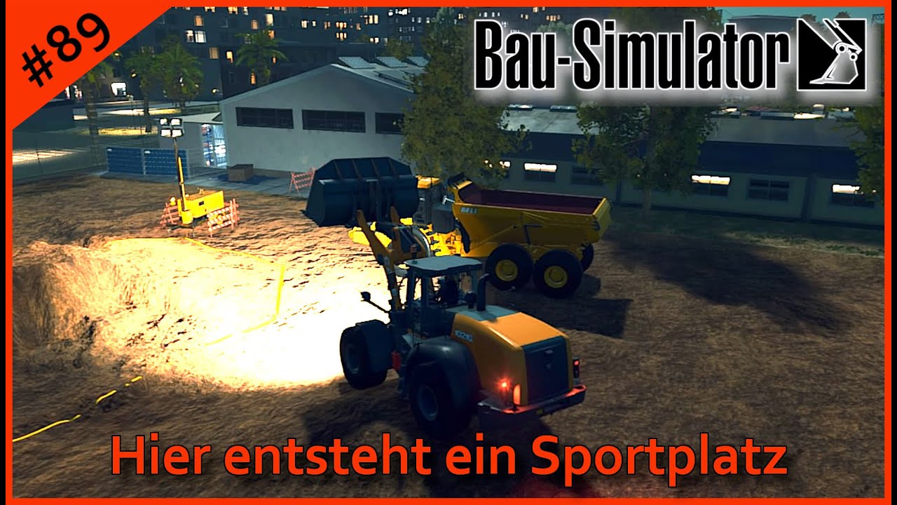Let´s Play Bau Simulator #89 | Hier entsteht ein Sportplatz | PS4 - YouTube