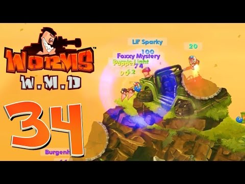 [34] Mega-Magnets!!! (Worms WMD Multiplayer) - YouTube