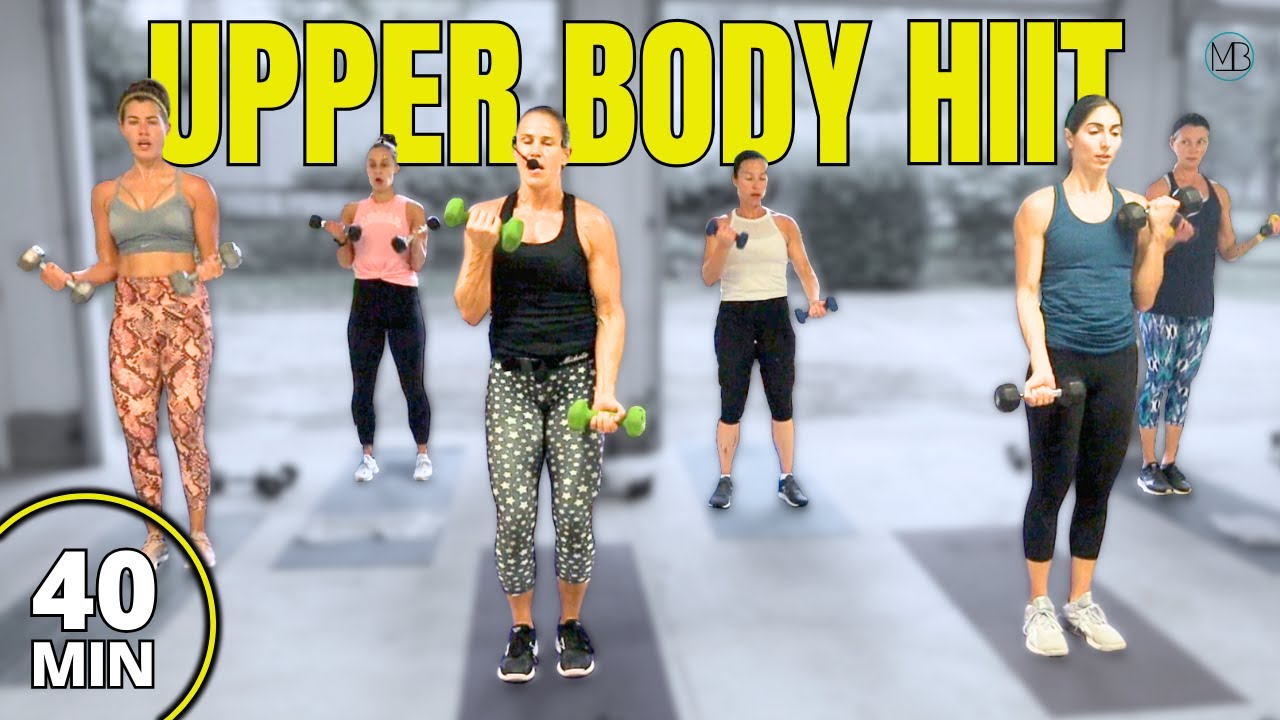 Upper Body HIIT + Burpee Challenge | 21-Day RESET - YouTube