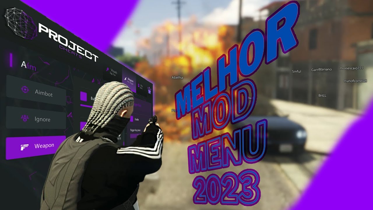 PORQUE O PROJECT CHEATS E O MELHOR MOD MENU PARA FIVEM? - YouTube