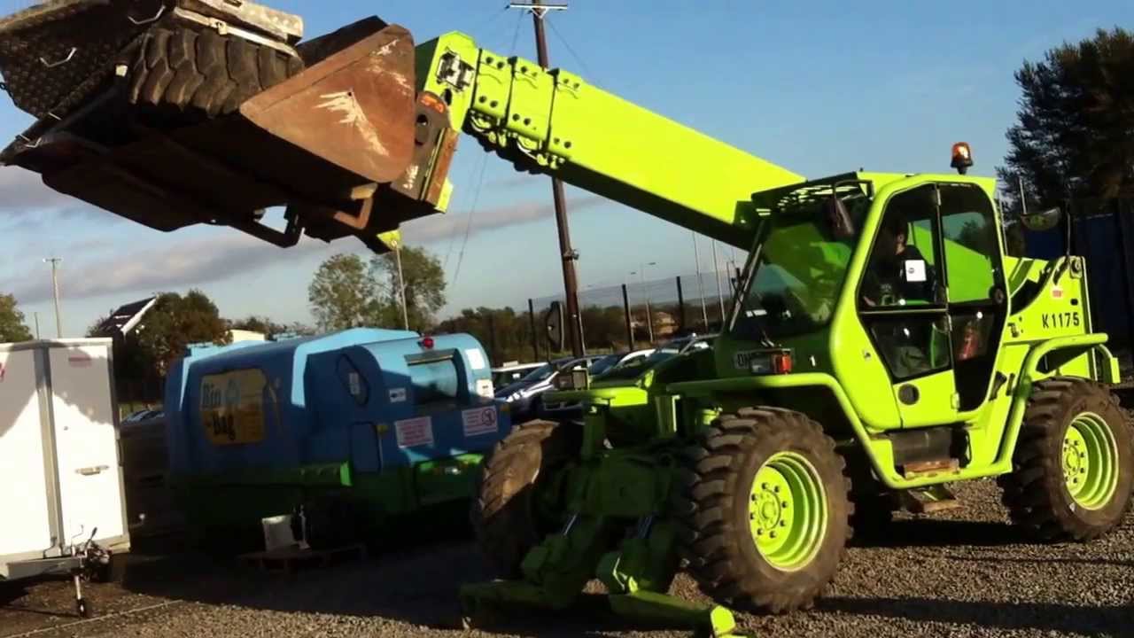 2008 MERLO 17M TELESCOPIC FORKLIFT - YouTube
