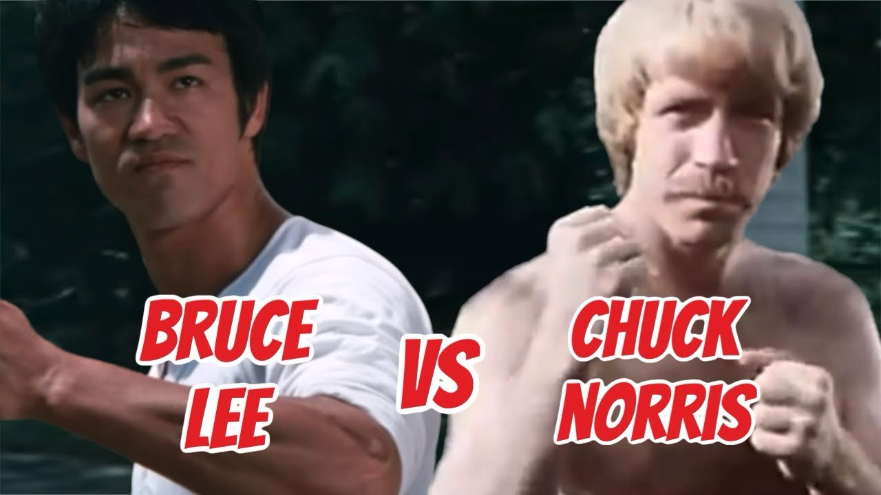 Bruce Lee vs Chuck Norris in Slaughter in San Francisco AKA Yellow ...