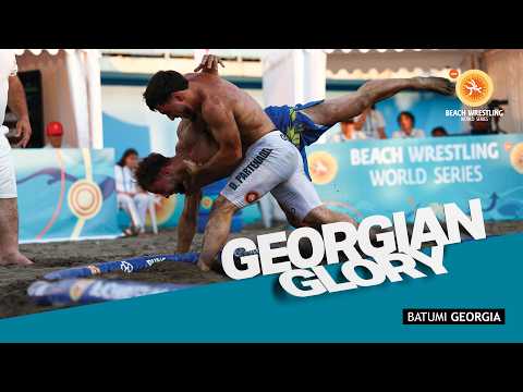 Georgia's grand beach wrestling debut 🇬🇪🔥