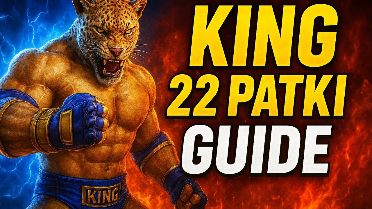 King Ki 22 Patki Full Guide | Tekken 3 King Special Moves - YouTube